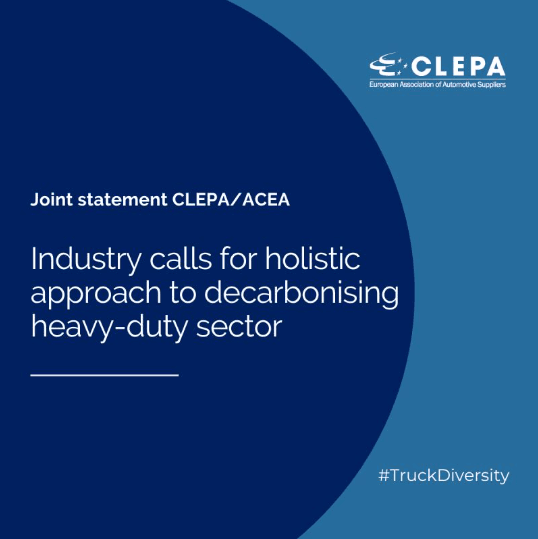 Industry calls for holistic approach to decarbonising heavy-duty sector ...